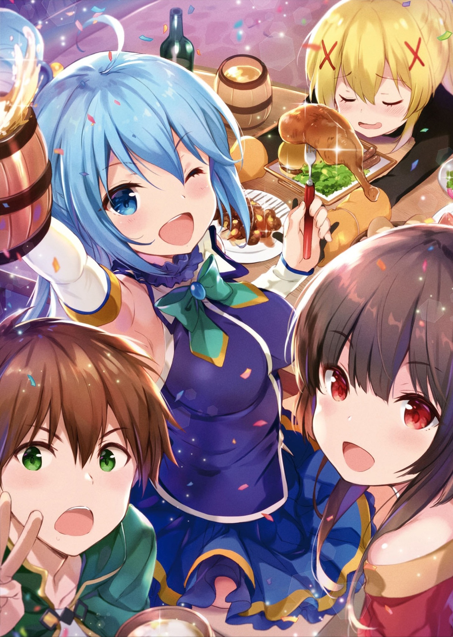 qp:flapper kono subarashii sekai ni shukufuku wo! aqua (kono subarashii sekai ni shukufuku wo ...